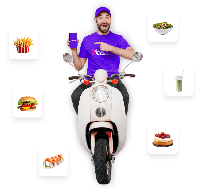 Order Food with Yassir - Delicious Meals Near me Anytime