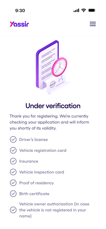 Become a Driver, Make Money - Yassir